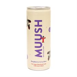 Muush Raspberry and Lychee Functional Soda 250ml
