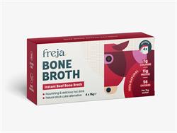 Freja Freja Instant Bone Broth box of 4 x 15g Sachet - Beef